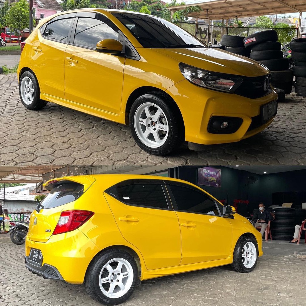 Jual velg mobil brio Volkrays TE37 ring 15x7 et38 pcd 4x100 velg racing ...