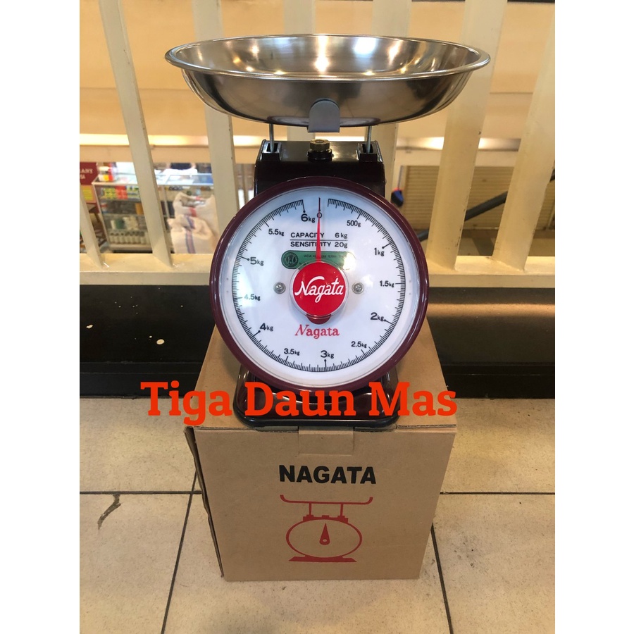 Jual Timbangan Jarum Nagata B2R 6 Kg / Timbangan Duduk Nagata 6 Kg | Shopee Indonesia