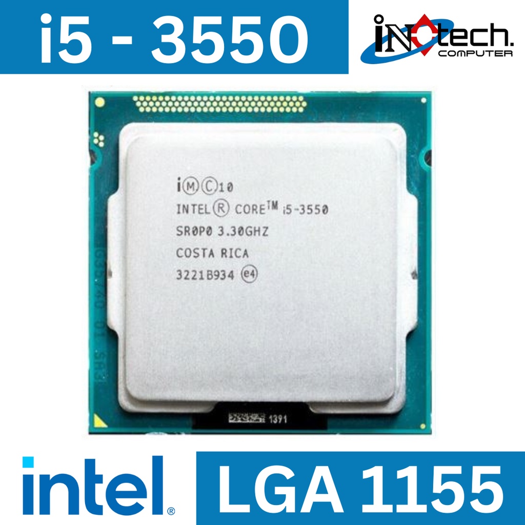 Jual Processor Intel Core i5 3550 Tray Socket LGA 1155 Ivy Bridge ...