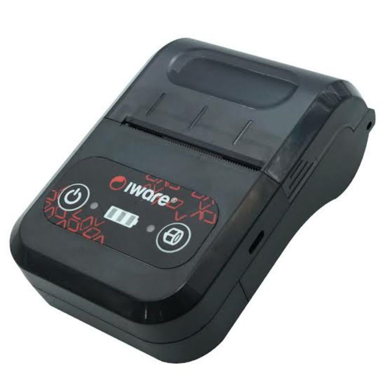 Jual IWARE MOBILE PRINTER BLUETOOTH THERMAL MP-58BC | Shopee Indonesia