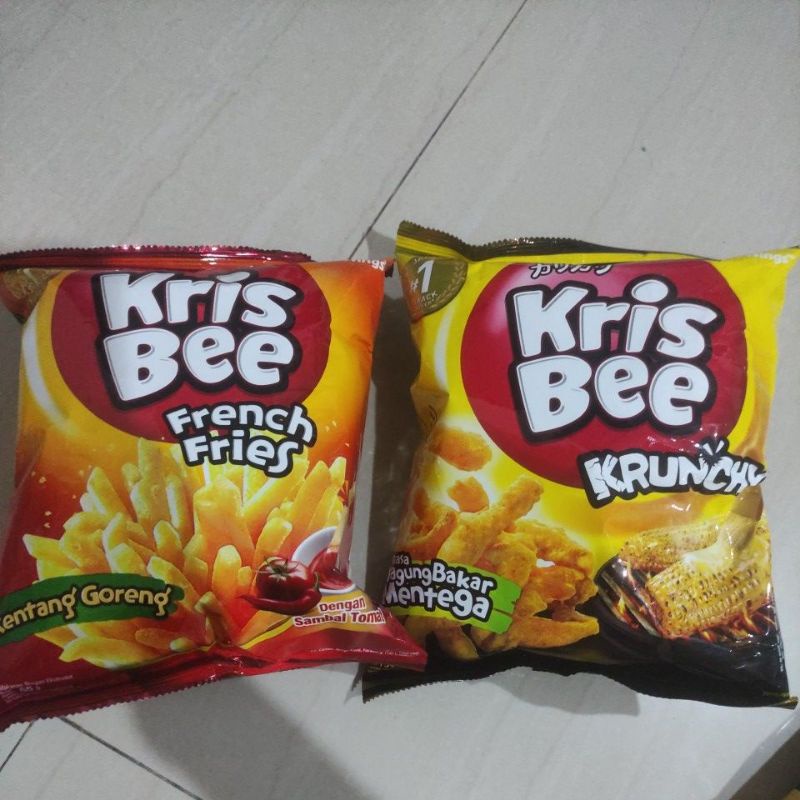 Jual Krisbee french fries 65 g / krisbee krunchy 75 g | Shopee Indonesia