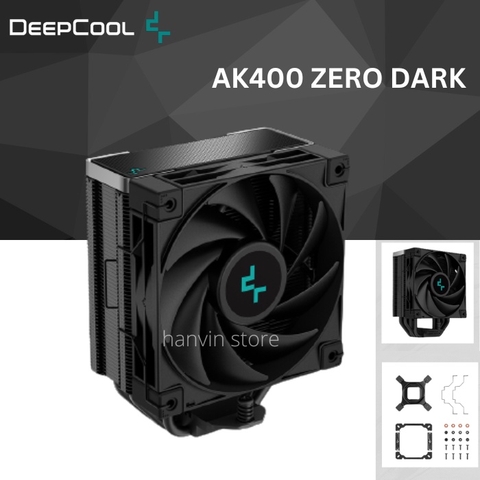 Jual Deepcool AK400 Zero Dark - Full Black Edition | Shopee Indonesia