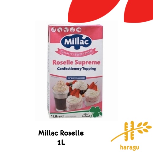 Jual Millac Roselle Supreme / Millac Whipping Cream 1Liter | Shopee ...