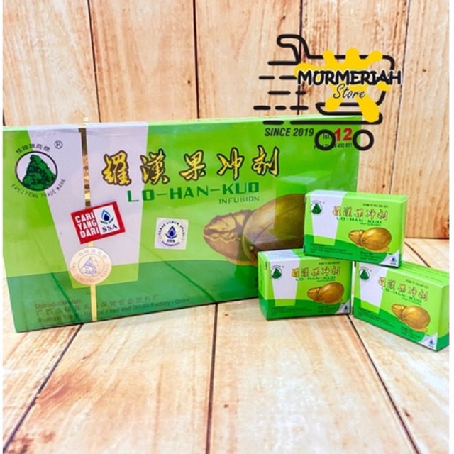 Jual Lo Han Kuo Infusion Saras Subur isi 12 kotak - 100% Original LoHanKuo | Shopee Indonesia