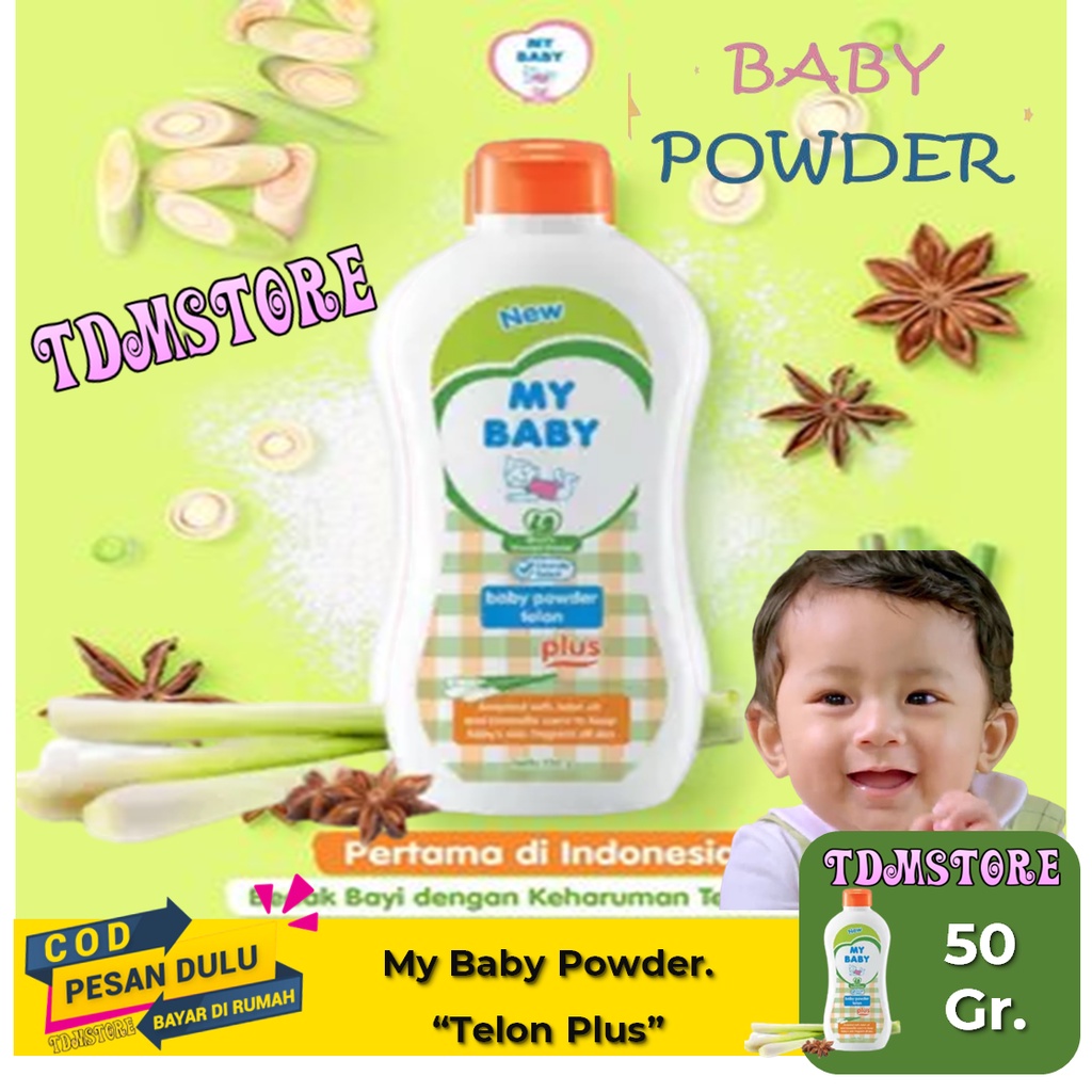 Jual Bedak Bayi My Baby My Baby Powder Telon Plus 50gr | Shopee Indonesia Jual Bedak Bayi My Baby My Baby Powder Telon Plus 50gr | Shopee Indonesia