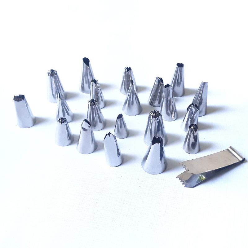 Jual Spuit alat dekorasi kue 1 pcs semprit local macam macam jenis ...