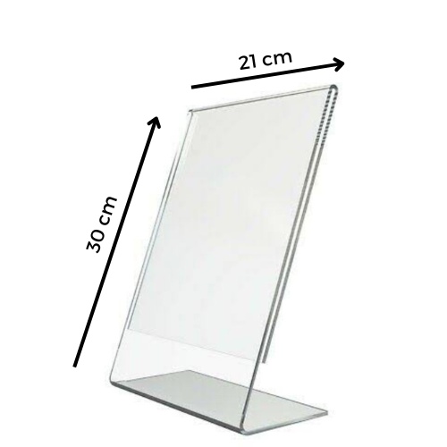 Jual Acrylic/Akrylik Pop meja stand meja menu meja stand brosur tipe L ...