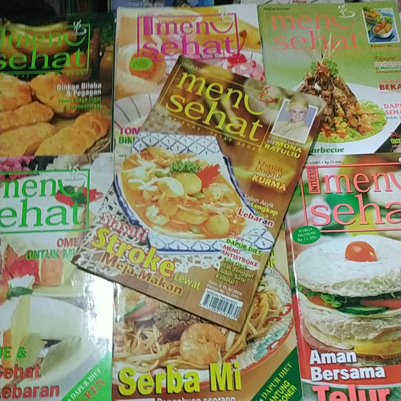 Jual Menu sehat - majalah bulanan resep makanan | Shopee Indonesia