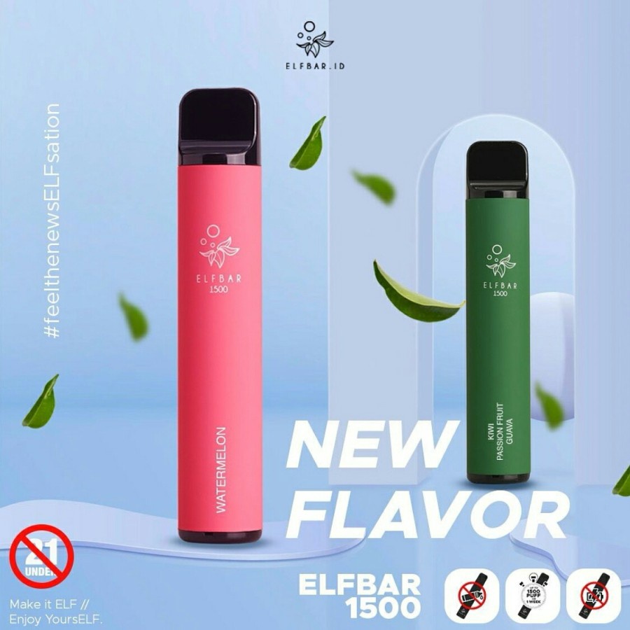 Jual Elfbar Elf bar 1500 Disposable Vape / Pod | Shopee Indonesia