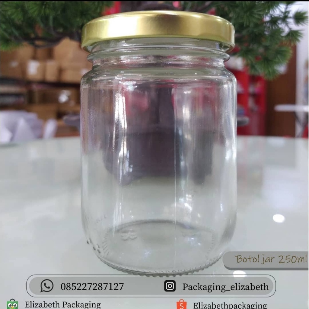 Jual Botol Jar Kaca 250ml | Shopee Indonesia