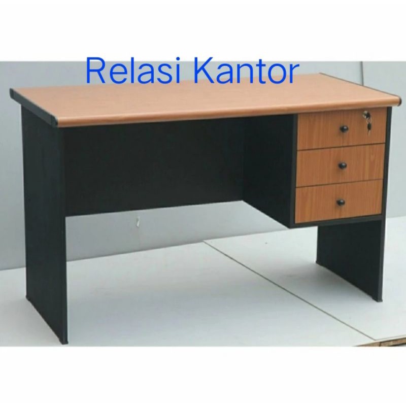 Jual Meja tulis / meja kerja / meja kantor uk.120 x 60 x 75 cm UNIV UL 120 | Shopee Indonesia