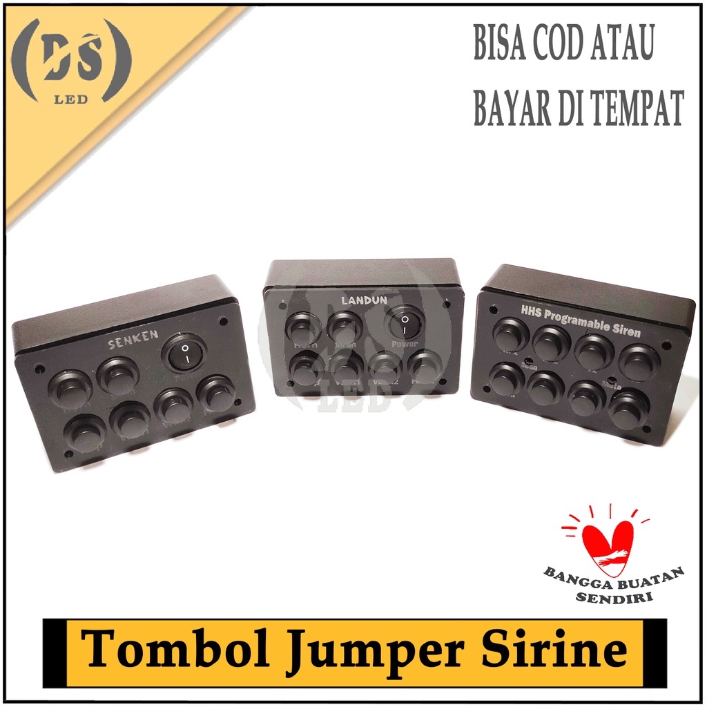 Jual Tombol Jumper Sirine Senken Landun / Box Akrilik Jumper Modul ...