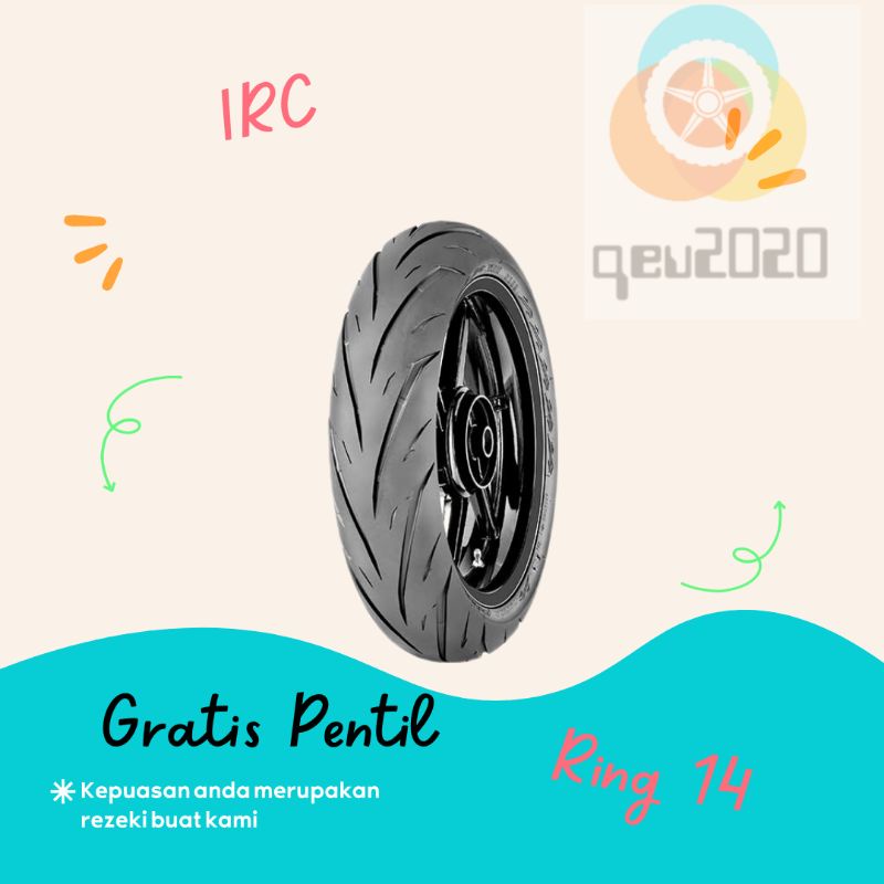 Jual Ban IRC Exato Ring 14 Tubles Matic Vario Beat Mio Genio Scoopy DLL ...