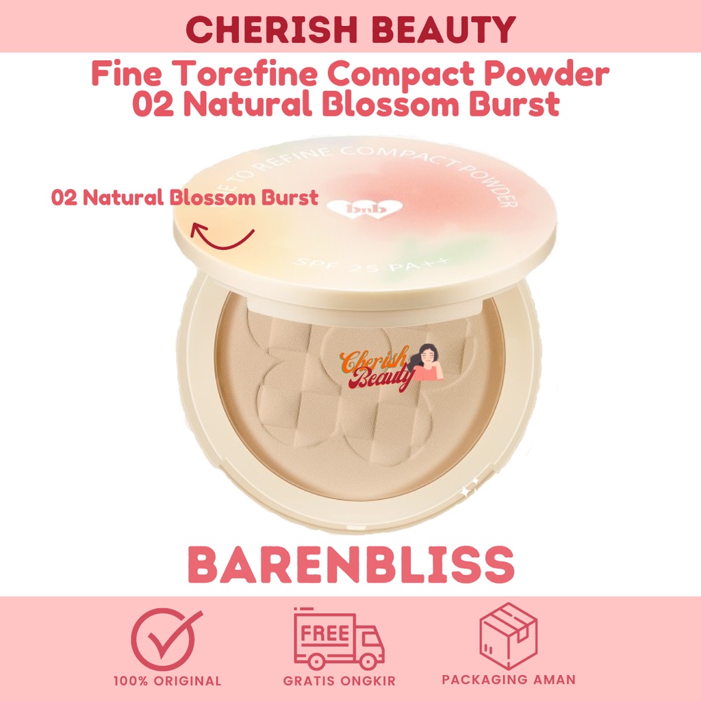 Jual BNB barenbliss Korean Bloomatte Fine to Refine Compact Powder 24H ...