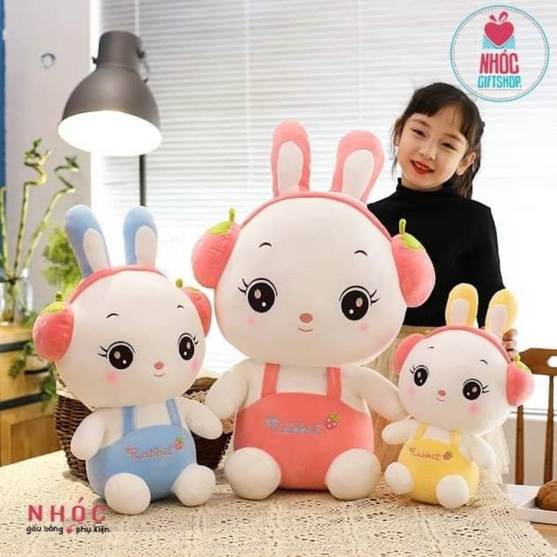 Jual BONEKA KELINCI RABBIT CARROT JUMPSUIT UKURAN 50 cm | Shopee Indonesia
