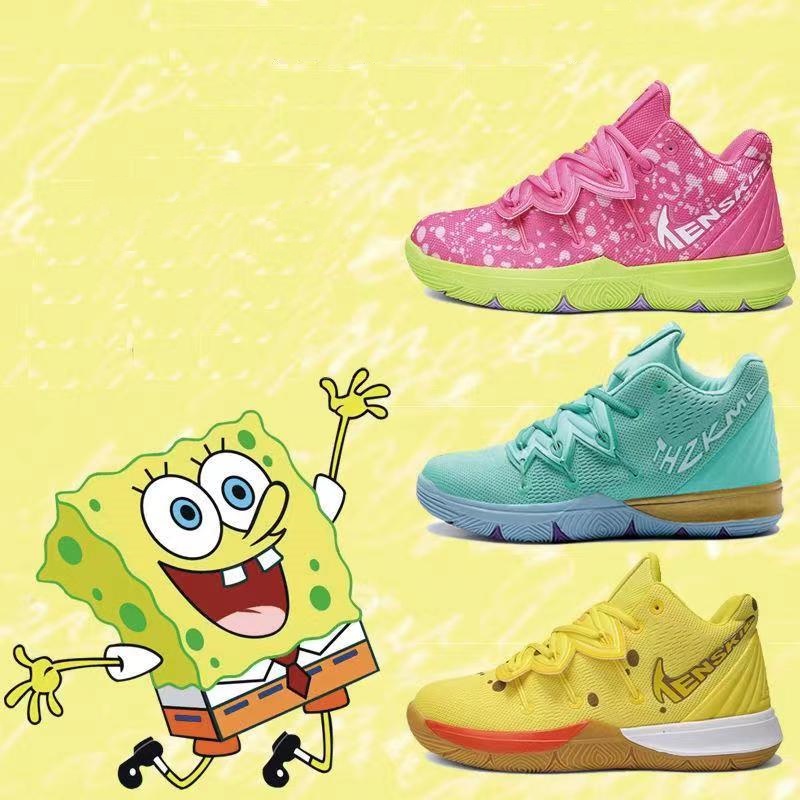 Jual Sepatu Basket NBA superstar Kyrie 5 Spongebob Patrick Star ...