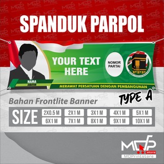 Jual SPANDUK 8X1 BANNER PARPOL PARTAI POLITIK KAMPANYE PEMILU PPP ...