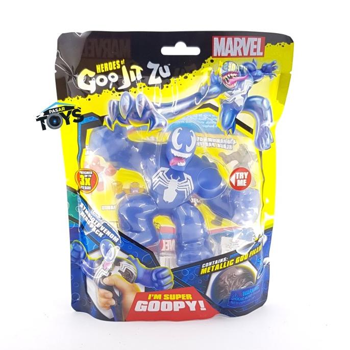 Jual Heroes Of Goo Jit Zu Marvel S4 Hero Pk Super Venom Symbiote Venom ...
