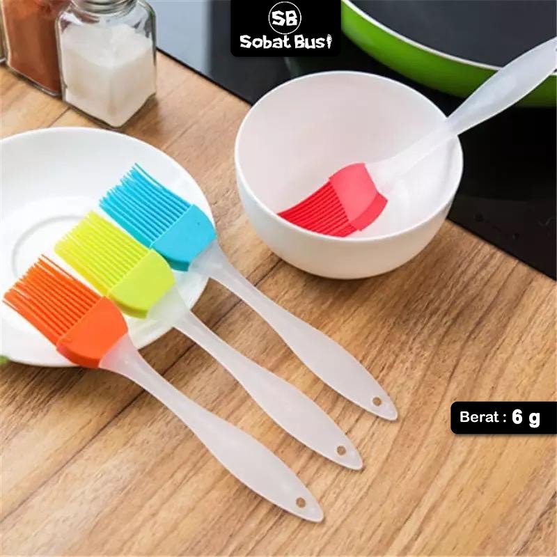 Jual Kuas Silikon Oles Kue Roti / Kuas Silikon Mentega / Kuas Silikon ...