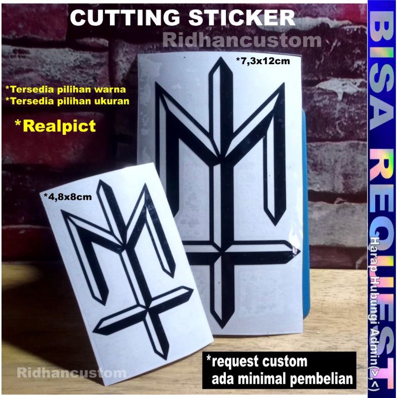 Jual [ MATERNAL DISASTER ] CUTTING STICKER LOGO MATERNAL DISASTER VIRAL ...