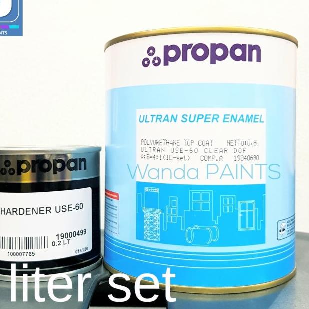 Jual PROPAN ULTRAN SUPER ENAMEL USE60 PU Clear Dof (1 LITER) | Shopee Indonesia