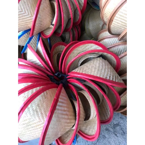 Jual Caping Bambu Topi Petani Tudung Bambu Anyaman Anti Panas | Shopee ...