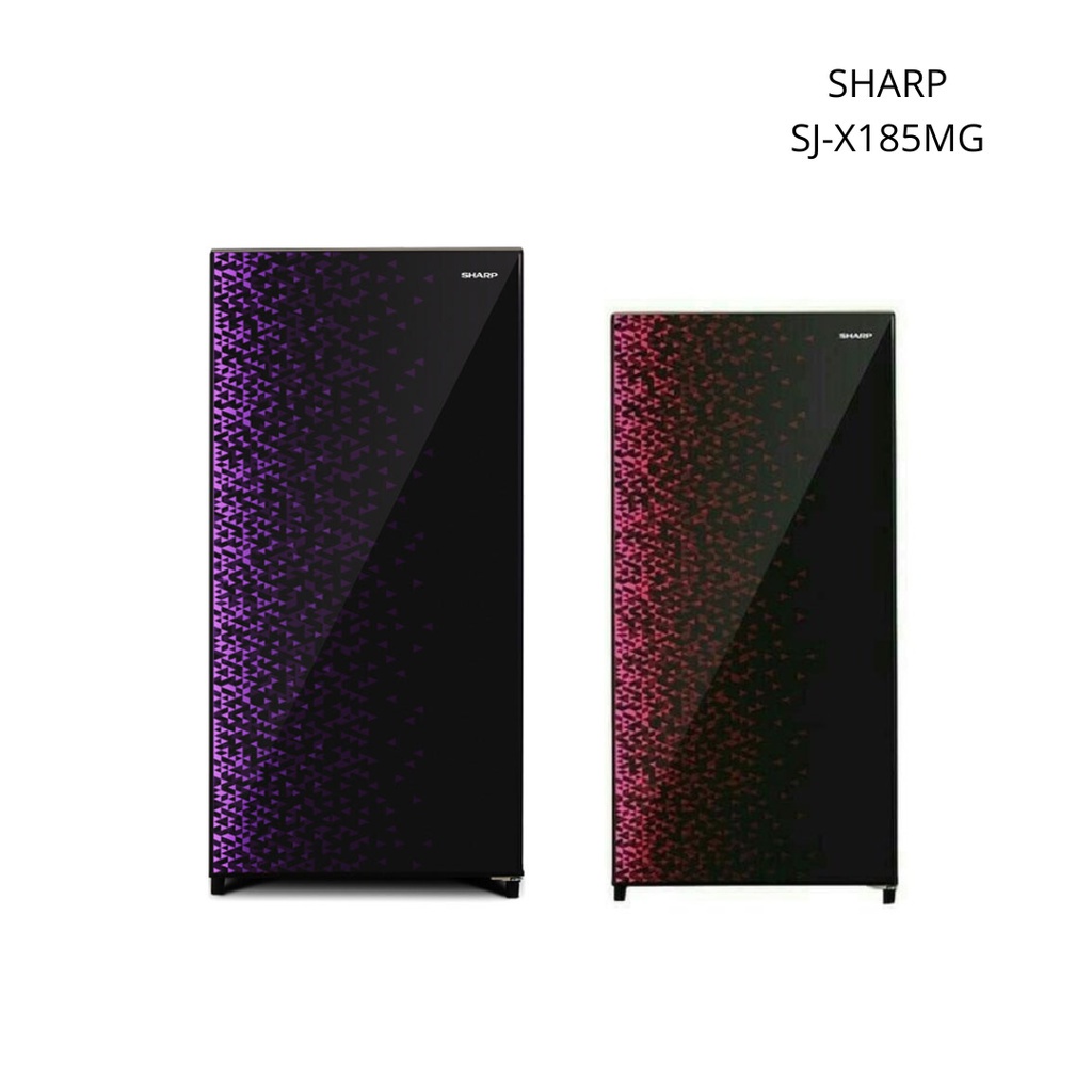 Jual LEMARI ES SHARP 1 PINTU SJ-X185MG-GB/GR / KULKAS SHARP 1 PINTU SJ ...