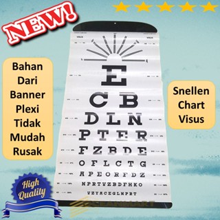 Jual Snellen Chart Visus Snellen Visus Chart snellen Chart alat test ...