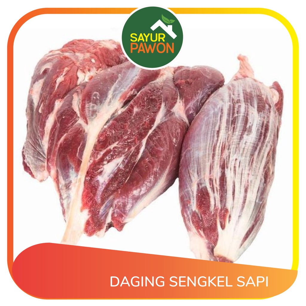 Jual DAGING SENGKEL SAPI per 250 gram / BEEF SHANK - Sayur Pawon Jogja ...