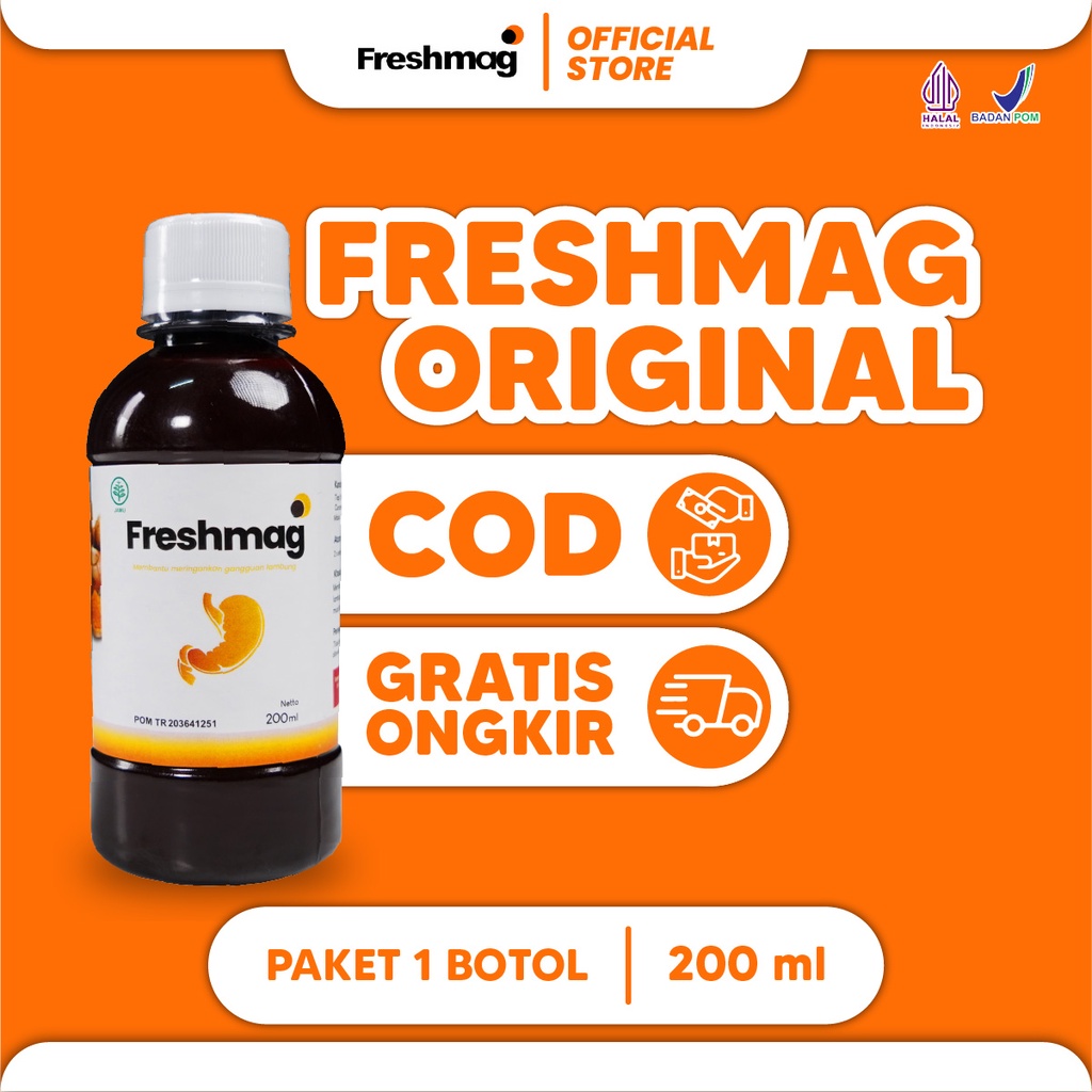 Jual Freshmag Original Ori 1 Botol Fresh Maag Presmag Original Madu Khusus Maag Asam Lambung ...