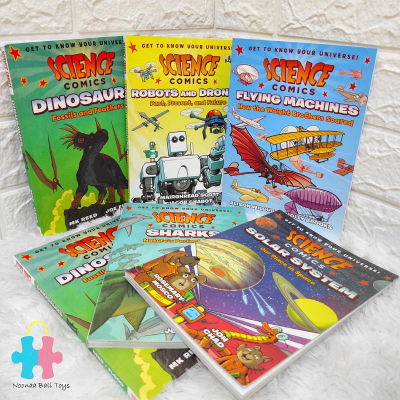 Jual Science Comic Book Buku Komik Sains Anak | Shopee Indonesia