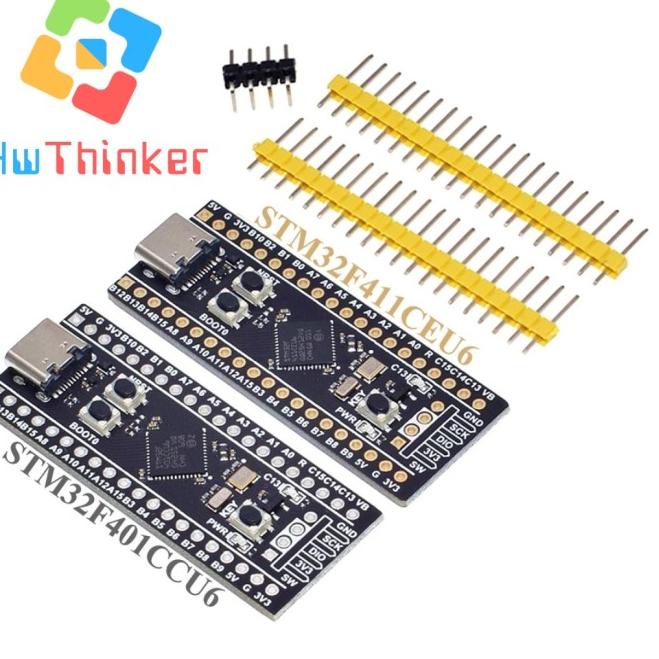 Jual STM32 STM32F4 STM32F411CEU6 Learning Board STM32F401CCU6 ARM Cortex M4 - ST-Link | Shopee ...