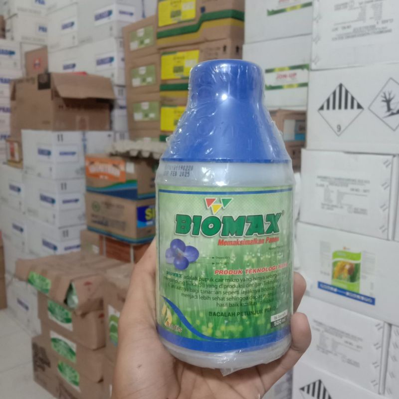 Jual Biomax Pupuk Cair Mikro Memaksimalkan Panen - 500ml | Shopee Indonesia