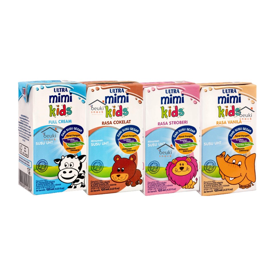 Jual Ultra Milk Mimi Kids Minuman Susu UHT untuk Anak Berbagai Varian ...