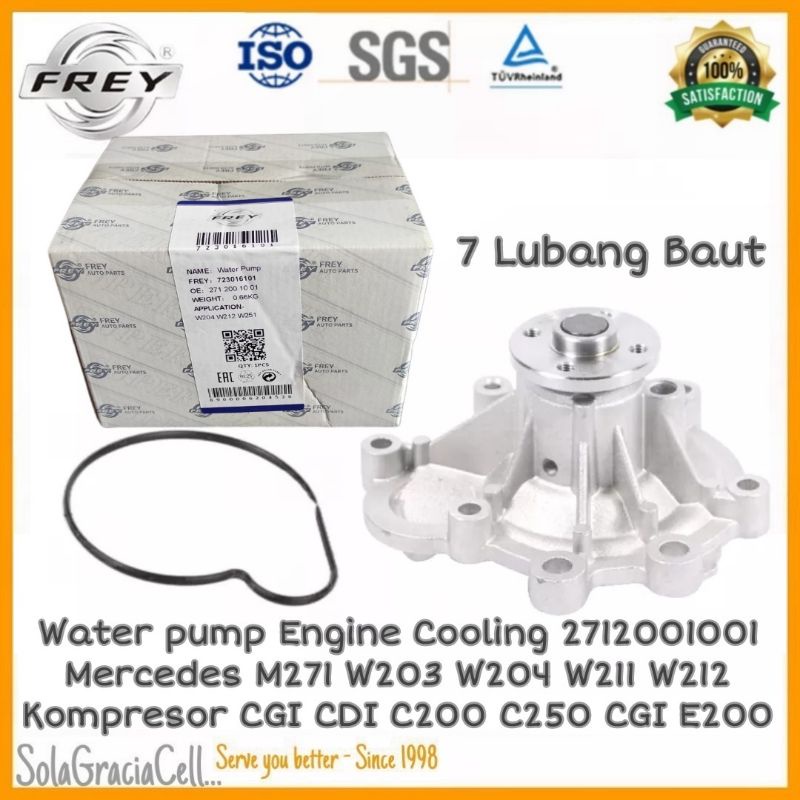 Jual Water Pump Mercedes M271 C-Class W204 W211 W212 S203 S211 ...