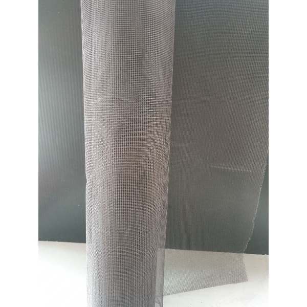 Jual Kain kasa nyamuk strimin plastik 90cm warna coklat , harga per ...