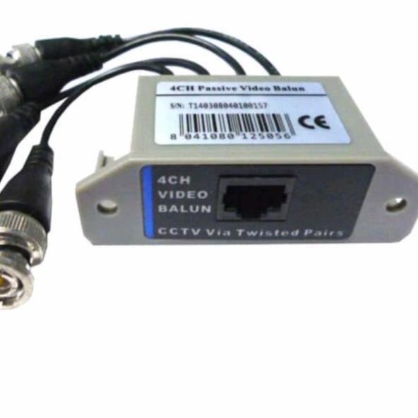 Jual Video Balun 4ch passive utp ( ahd/hdtvi/hdcvi) | Shopee Indonesia