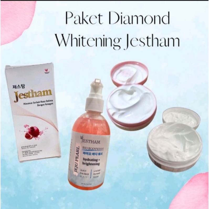 Jual paket diamond whitening jestham | Shopee Indonesia Jual paket diamond whitening jestham | Shopee Indonesia