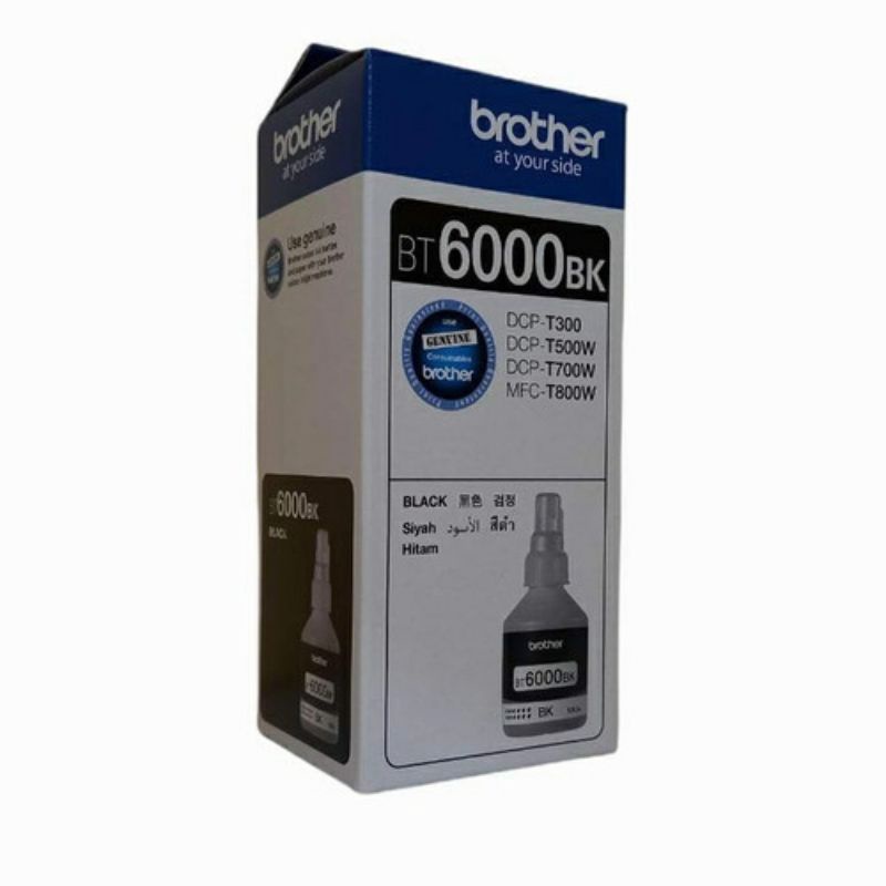 Jual TINTA BROTHER BT-6000 BLACK ORIGINAL | Shopee Indonesia