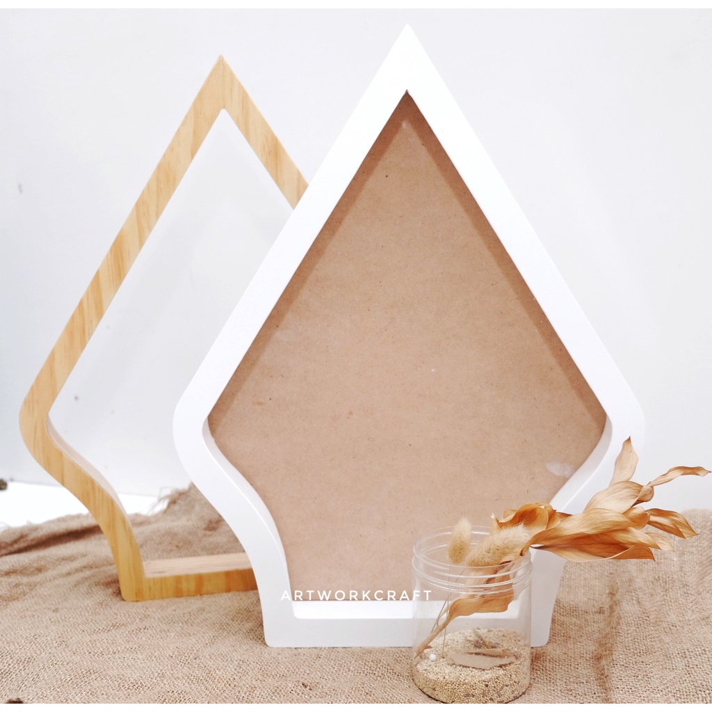 Jual [25 x 35 cm] Frame Mahar Gunungan / Frame Wayang / Mahar ...