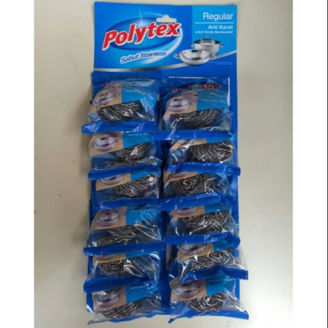 Jual TAPAS KAWAT POLYTEX ISI 12 PCS | Shopee Indonesia