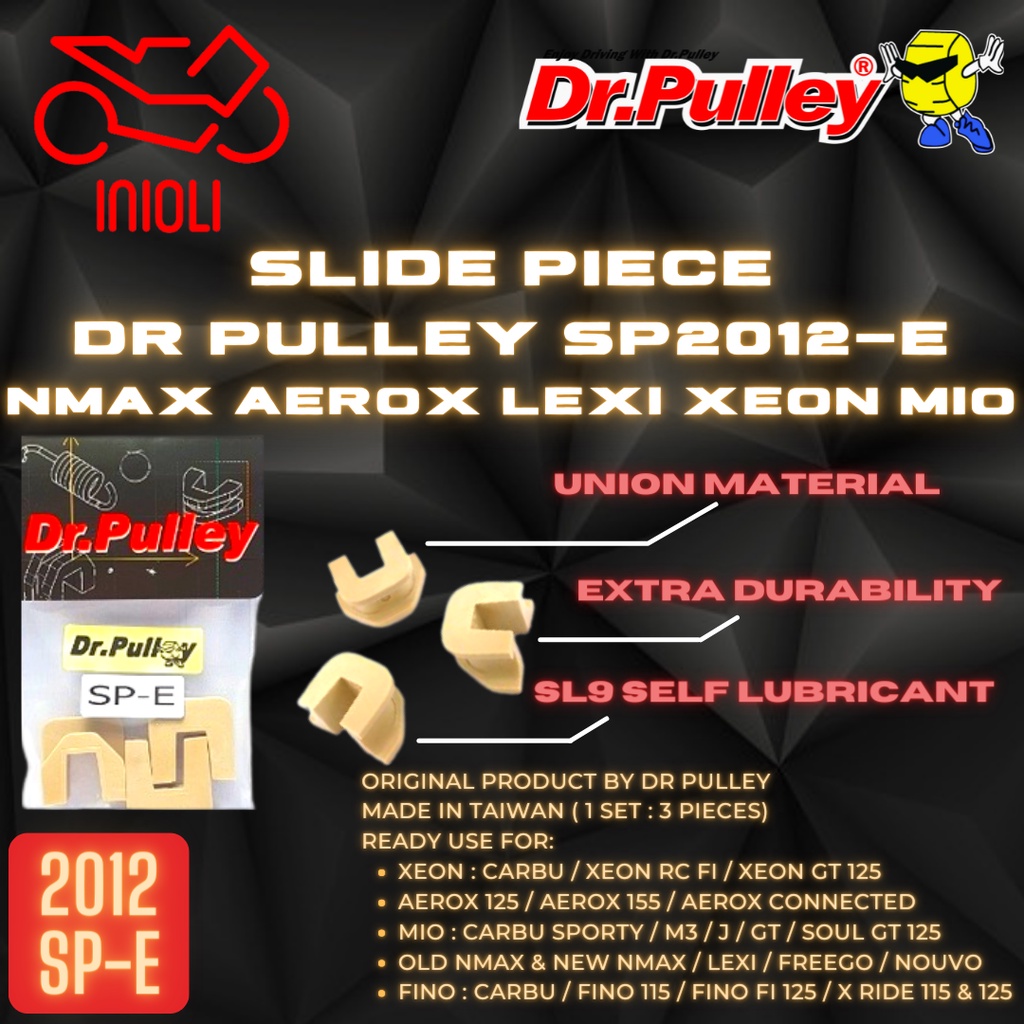 Jual PIECE SLIDE PIECE RACING DR PULLEY YAMAHA NMAX AEROX LEXI XEON ...