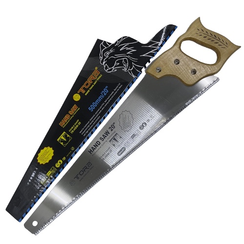 Jual Tora Gergaji Kayu Gagang Kayu 20" Hand Saw Wooden Handle 20 Inch ...