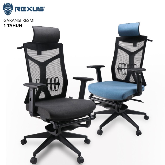 Jual REXUS ERGONOMIC OFFICE CHAIR KURSI KANTOR NC-1 / NC1 MAX | Shopee ...