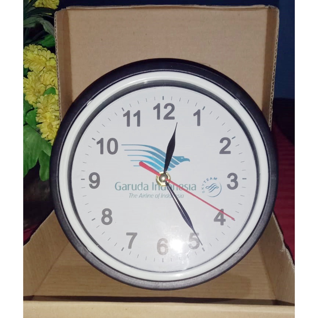 Jual JAM DINDING & JAM MEJA CUSTOM PROMOSI LOGO PERUSAHAAN GIFT KANTOR ...