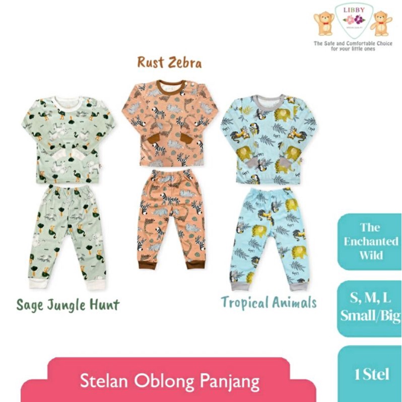 Jual LIBBY - Setelan oblong panjang celana panjang Enchanted wild ... Jual LIBBY - Setelan oblong panjang celana panjang Enchanted wild ...