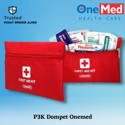 Jual Dompet First Aid Kit + Isi OneMed P3K Set Pertolongan Pertama Luka ...