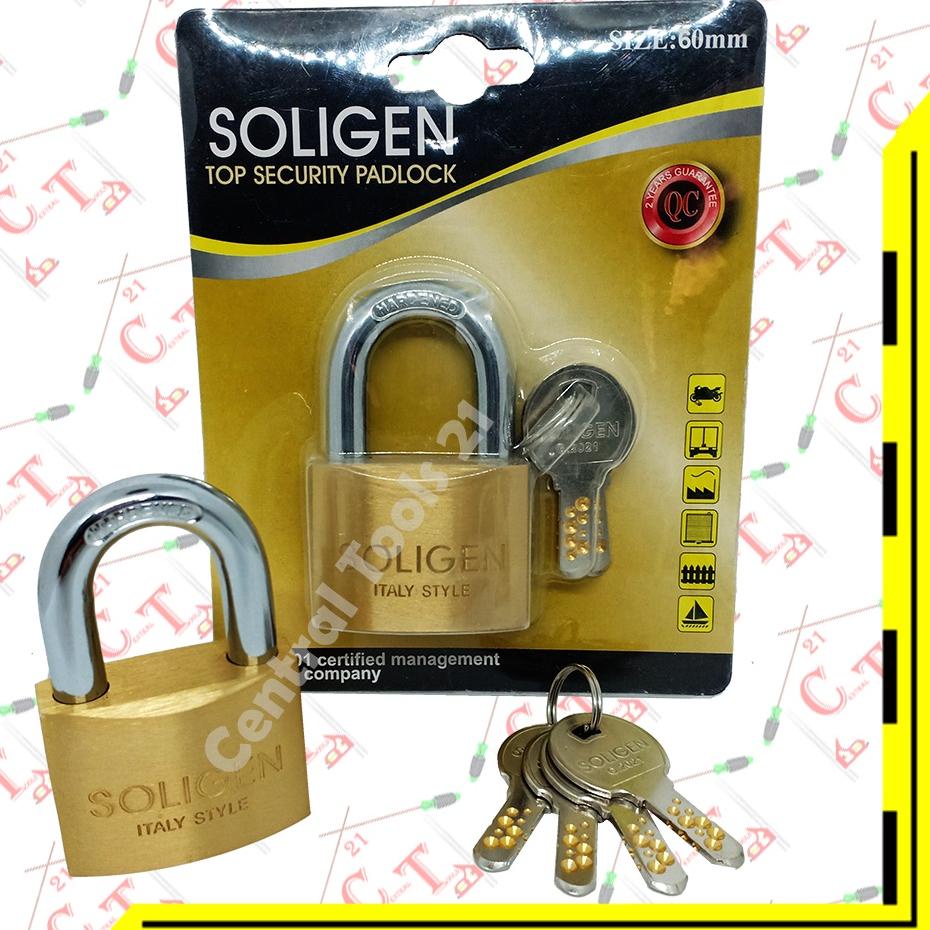 Jual New Stock Gembok Pintu Kuningan Komputer Key Leher Pendek Ukuran ...