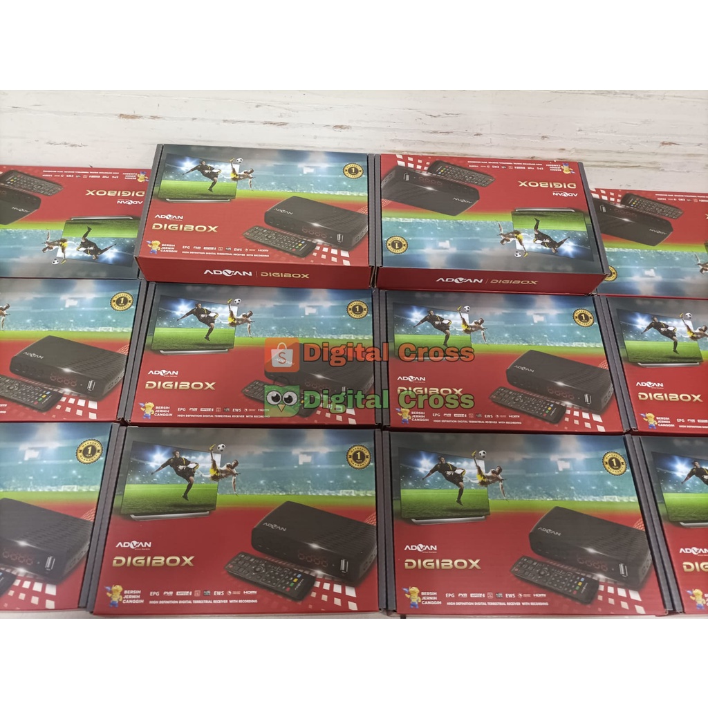 Jual Set Top Box Advan DVB - T2 ST01 STB Antena TV Digital - STB Advan ...