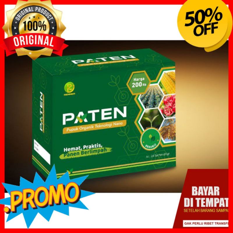 Jual Pupuk paten hijau teknologi nano 24 sachet | Shopee Indonesia